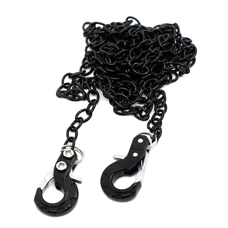 INTEGY Realistic 1/10 Size Drag Chain & Tow Hooks for 1/10 Scale Off-R ...