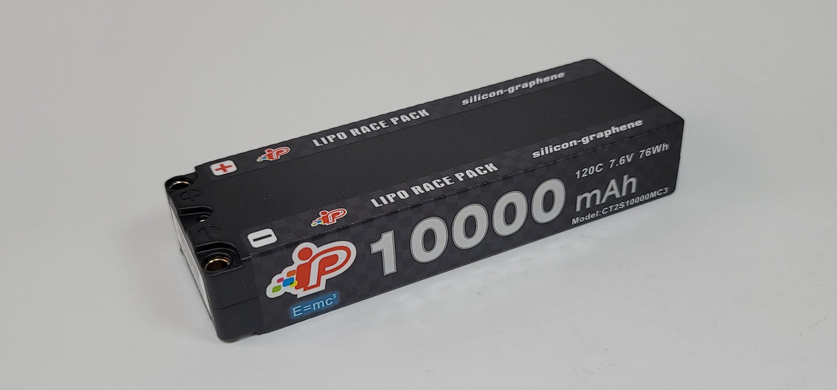 INTELLECT 10000 MAH 7.6V 120C GRAPHENE LIPO BATTERY - STANDARD SIZE ST ...