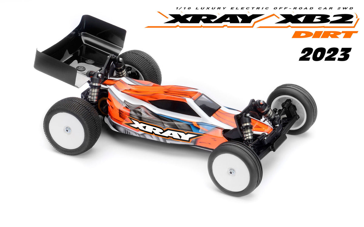 XRAY XB2D'23 - 2WD 1/10 ELECTRIC OFF-ROAD CAR - DIRT EDITION #XY320014 ...