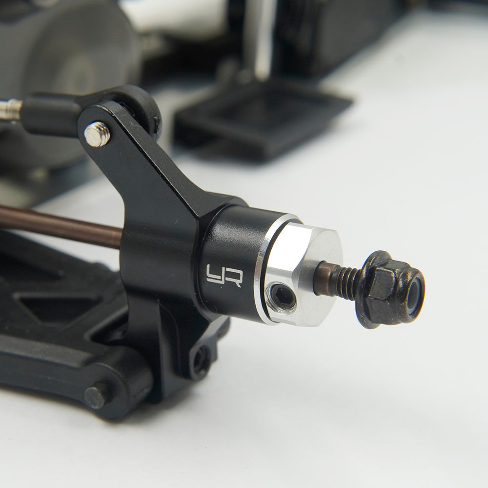 YEAH RACING ALUMINUM ESSENTIAL CONVERSION KIT BLACK FOR KYOSHO OPTIMA ...