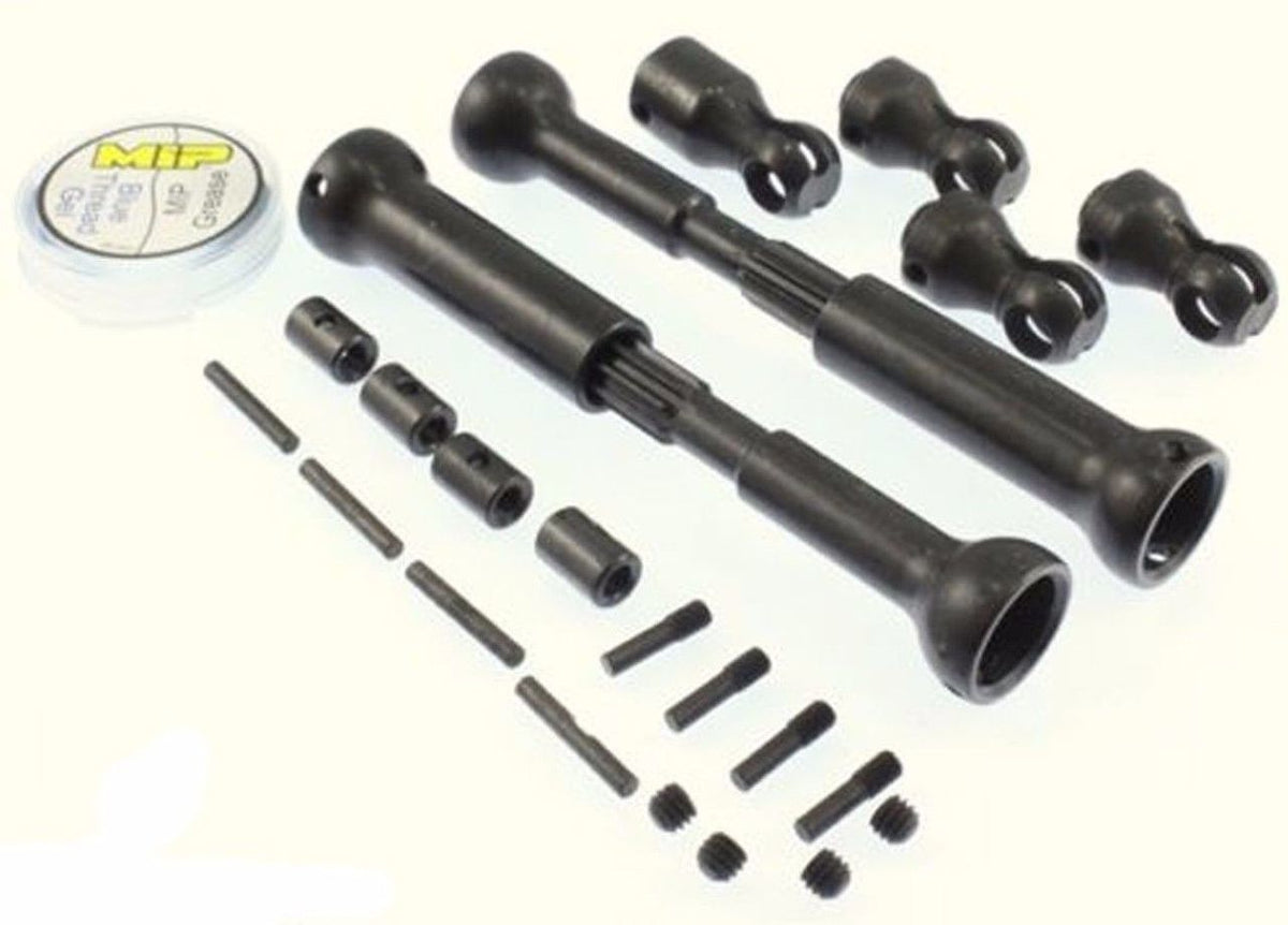 MIP E-Revo Splined Center CVD Steel Drive Shafts 2Pcs – RcRaceControl