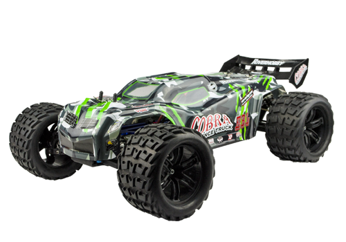 1/8 Cobra EBD brushed RTR w/40A ESC/590 motor with cooling fan/8.4V 18 ...