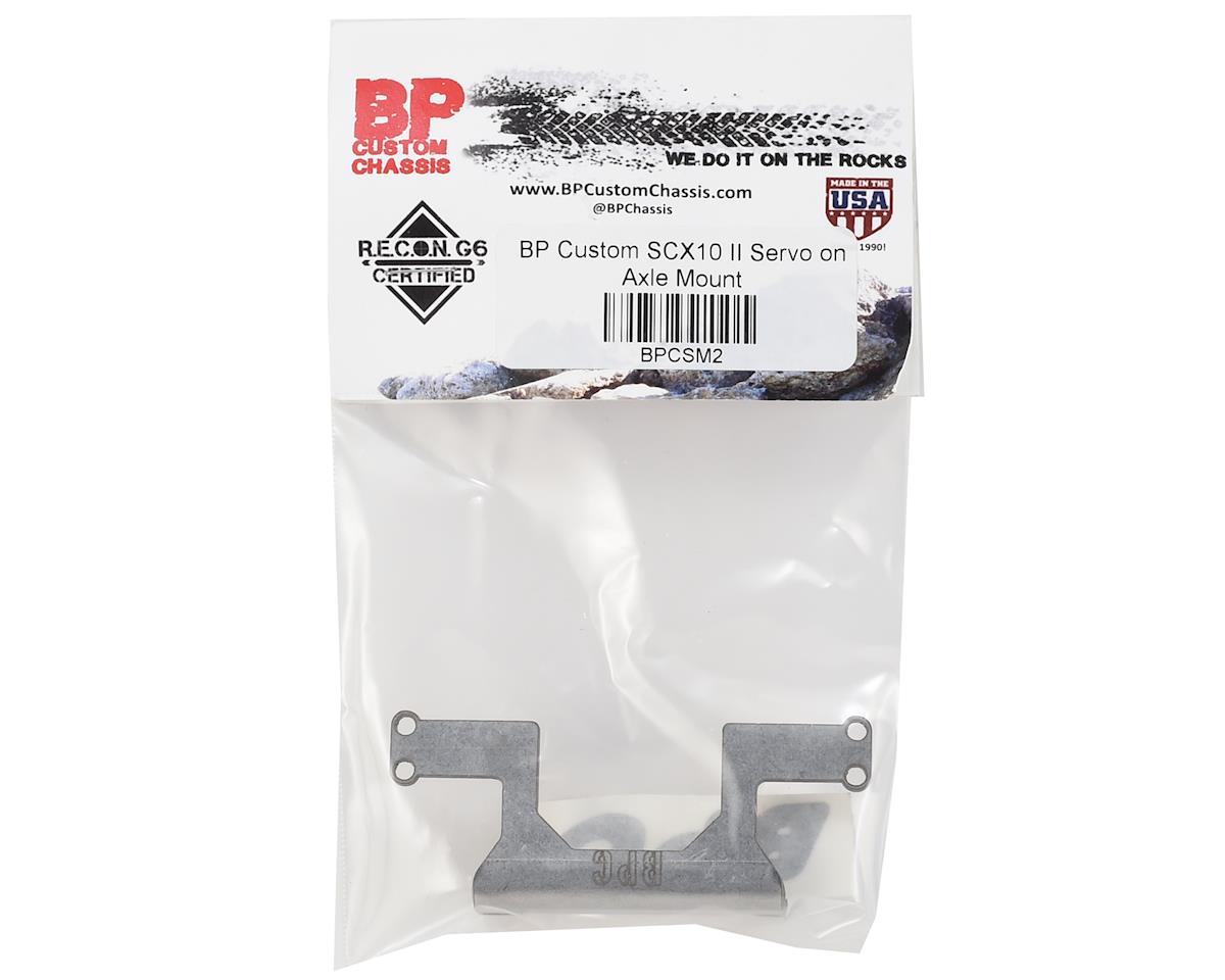 BP Custom SCX10 II AR44 Servo on Axle Mount #BPCSM2 – RcRaceControl