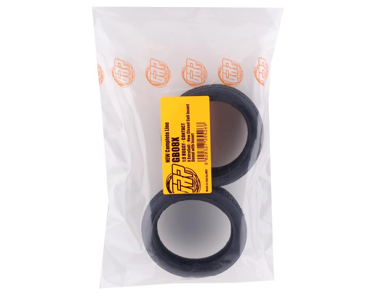 GRP Contact 1/8 Buggy Tires w/Closed Cell Inserts (2) (Extra Soft) #GR ...