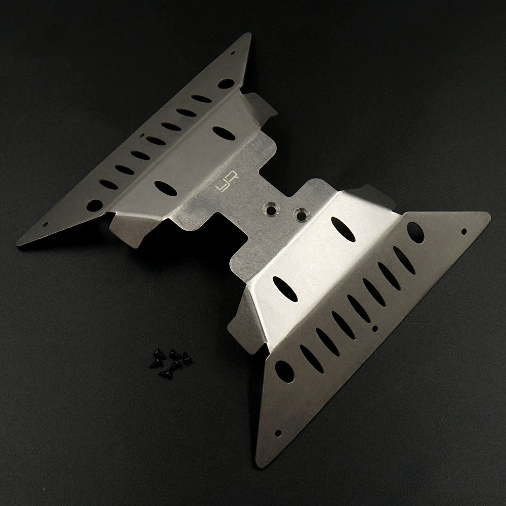 STAINLESS STEEL SKID & SIDE PLATE SET FOR AXIAL CAPRA #AXCP-002 ...