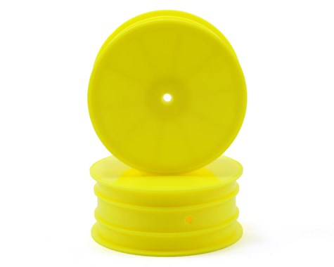 Yokomo 12mm Hex 1/10 4WD Front Buggy Wheels (Yellow) (2) (YZ-4/B-MAX4 ...